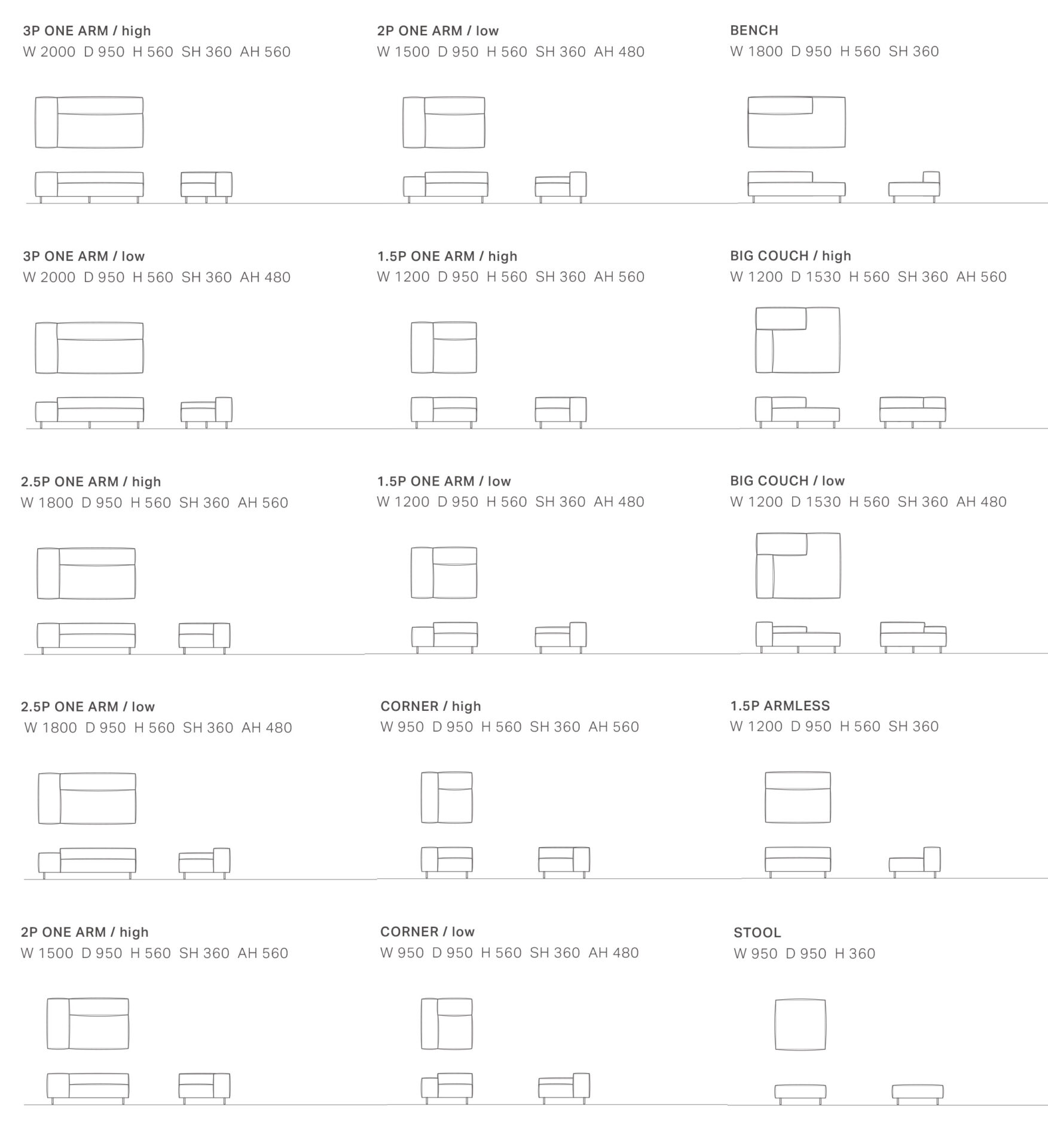 AMANDACLUB legs | SENSO de VITA マルキン家具